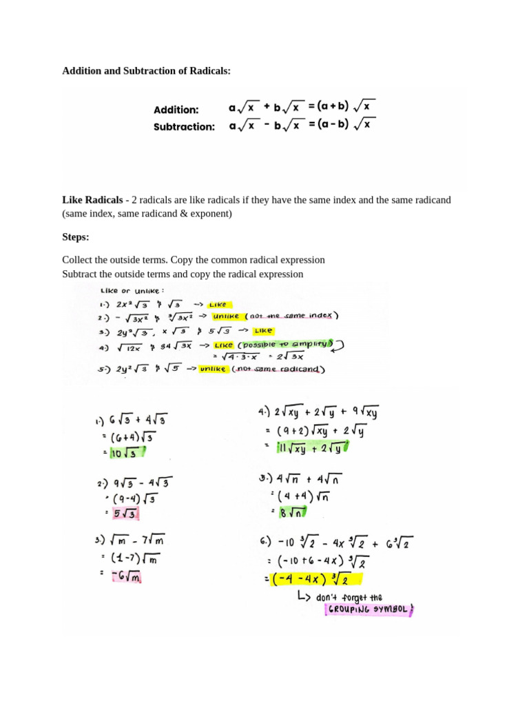 Reviewer in Math Sa2 | PDF