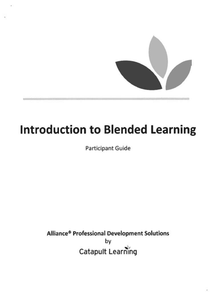 Blended Learning PD | PDF