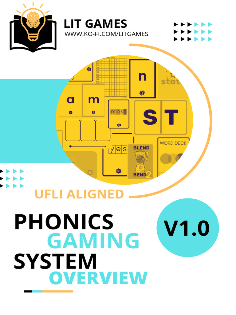 UFLIAlignedPhonicsGameCardSystemOverviewManual-1 | PDF | Word | Human ...