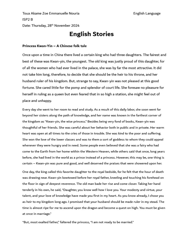 English Stories | PDF | Heaven