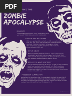 Zombieland Rules | PDF | Home & Garden | Self-Improvement