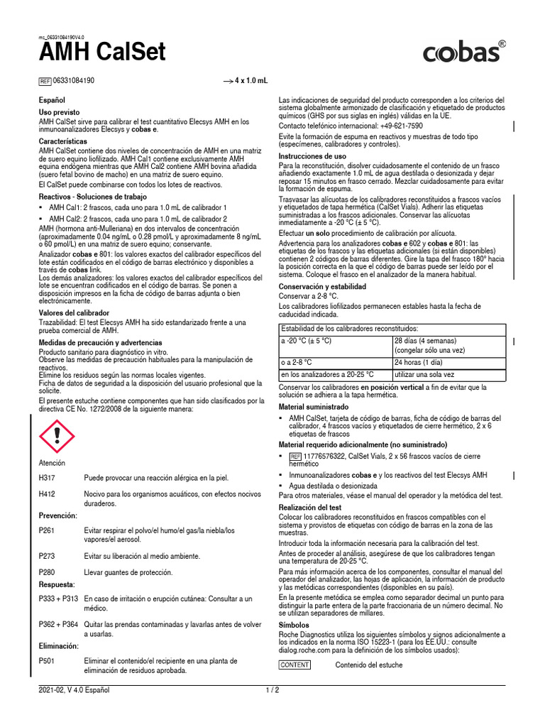 AMH CalSet - Ms - 06331084190.v4.es | PDF