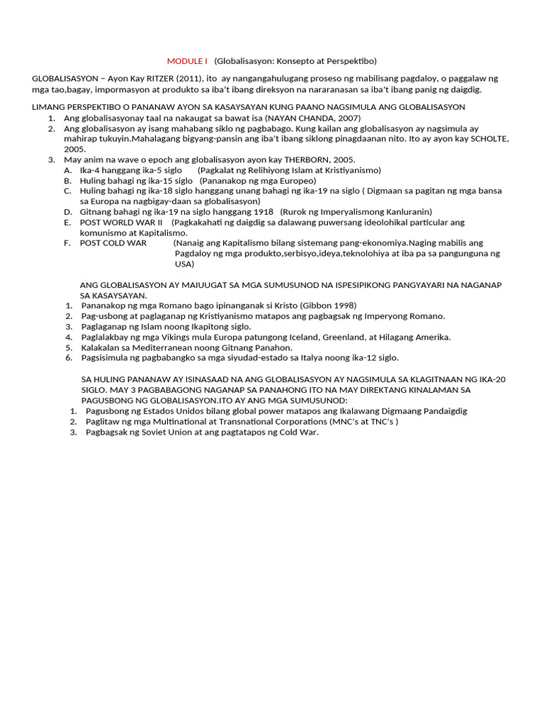 Reviewer 2nd Quarter | PDF