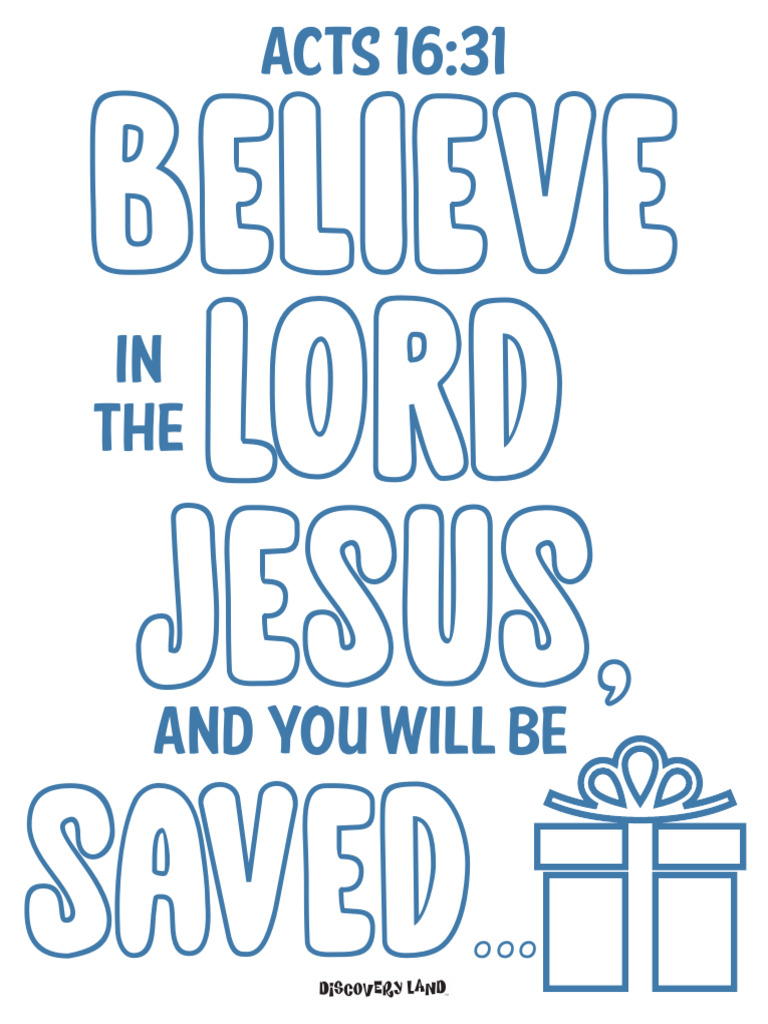 Lesson 3 Play-Doh - Acts 16-31 Activity Sheet | PDF