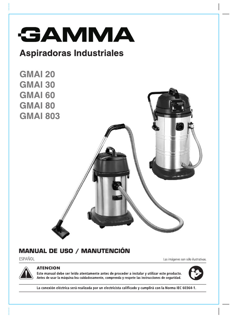 Aspiradora Gama - Gmai803-Manual Usuario. | PDF