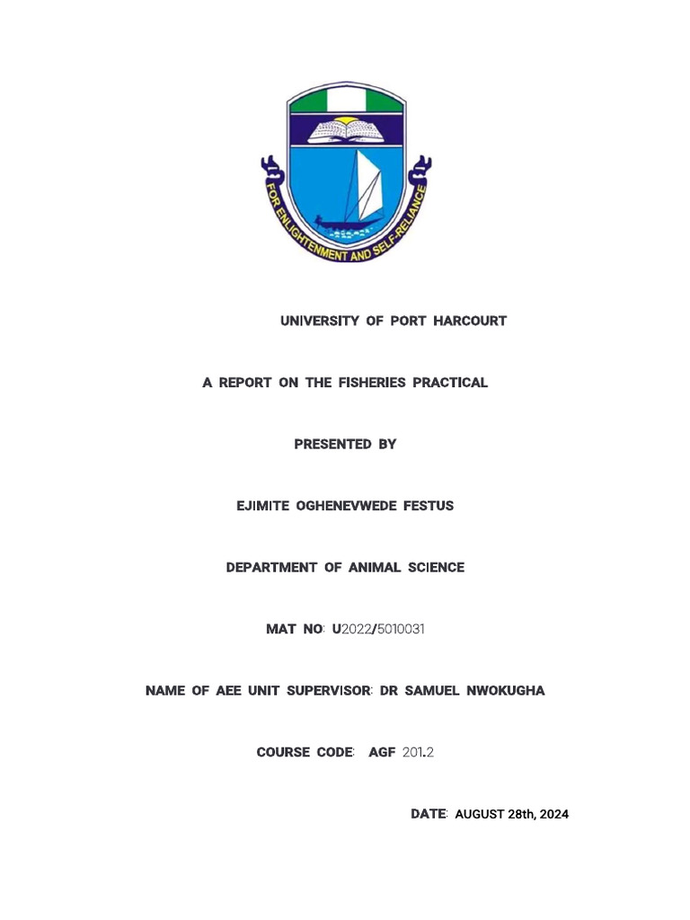 Agriculture AGF | PDF | Aquaculture | Fish