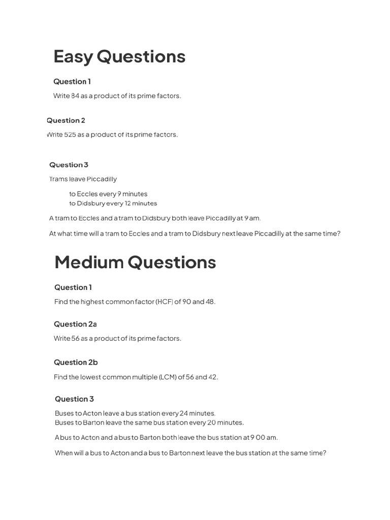 36 Number Language Assignment | PDF