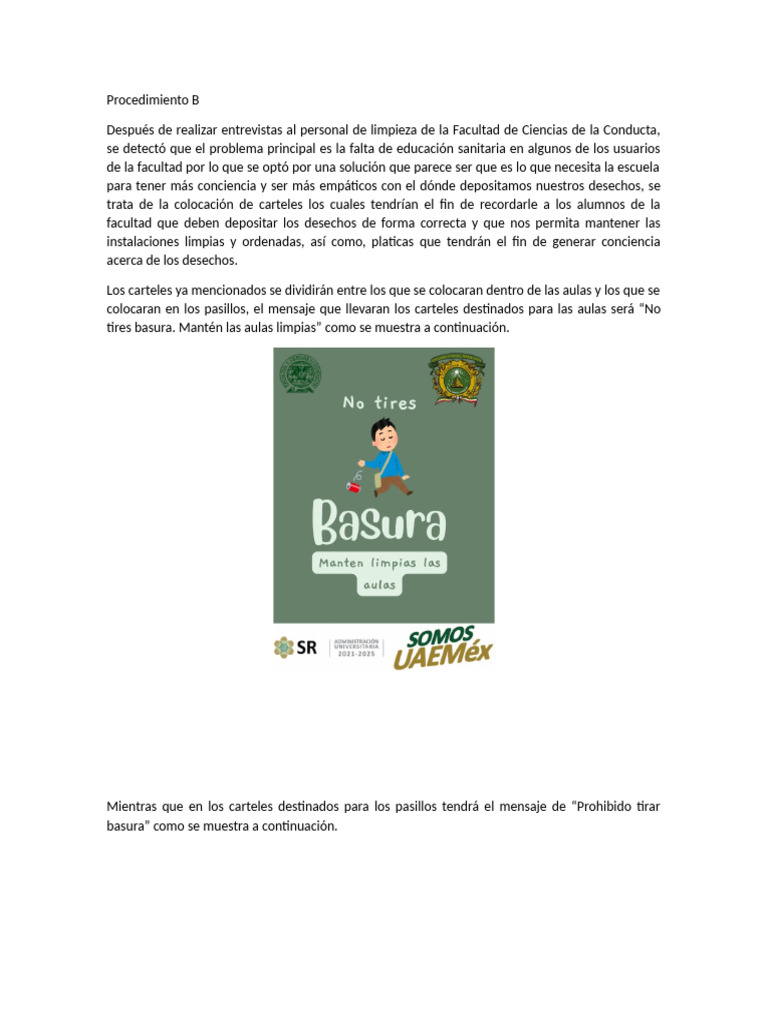 Procedimiento B[1] | PDF