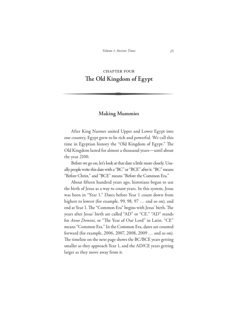 Book1-Chapter-4 | PDF | Egyptian Pyramids | Anno Domini