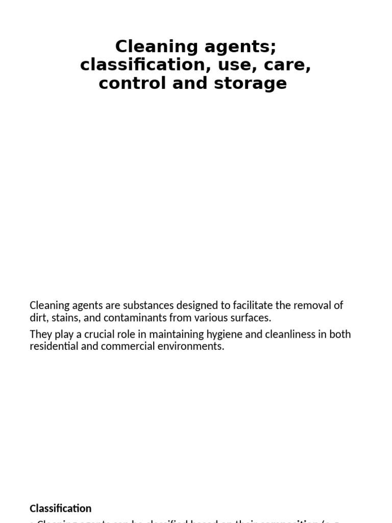 Accommodation Theory and Practical:Identification and Use of Cleaning ...