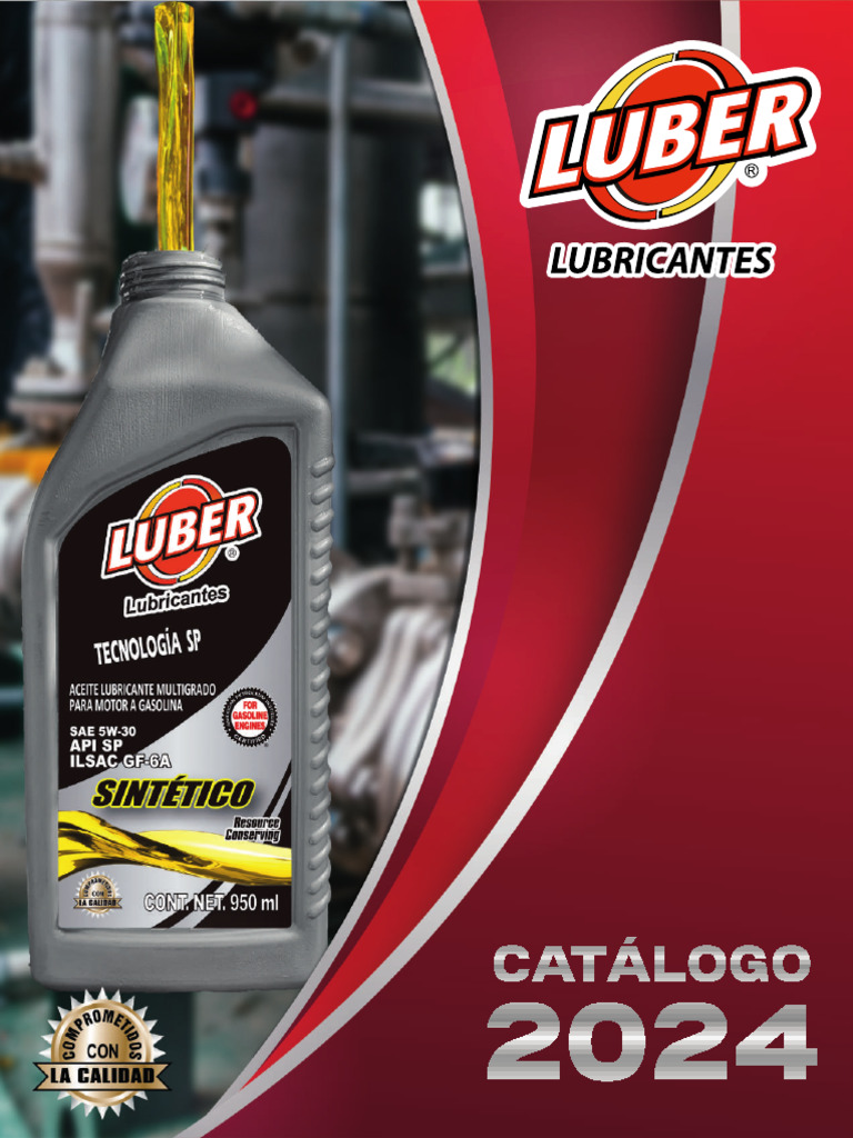 Catálogo de Lubricantes Luber 2024 | PDF | Lubricante | Inyección de ...