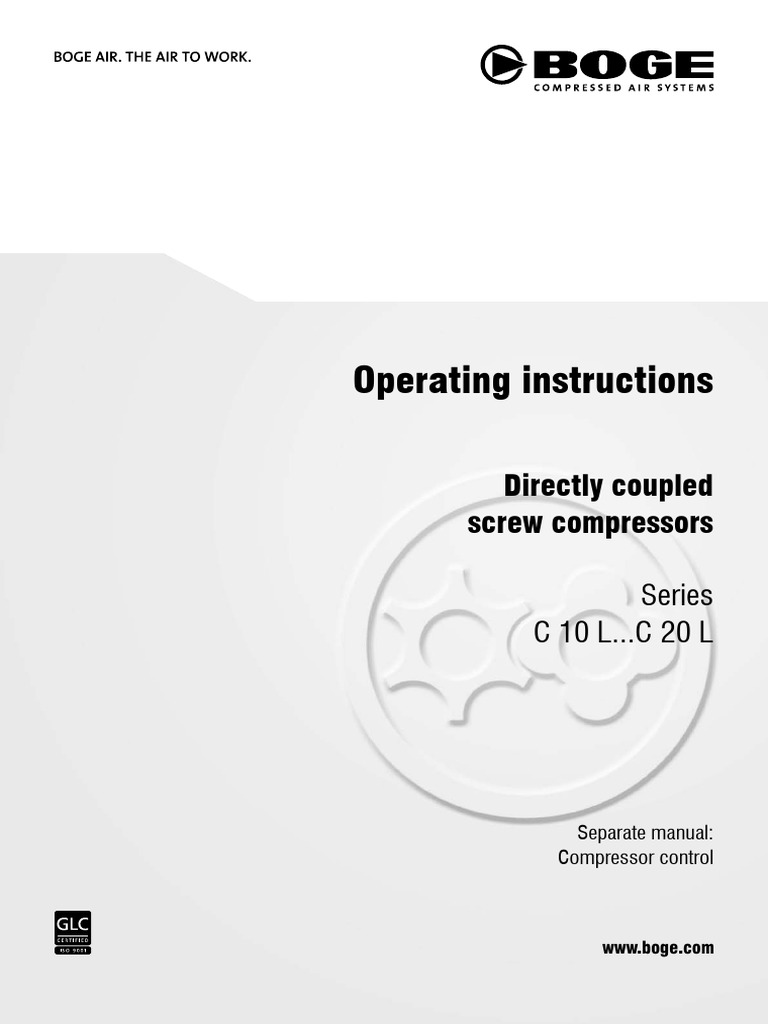 BOGE - C 10, 15, 20 L Series | PDF | Mains Electricity | Fuse (Electrical)