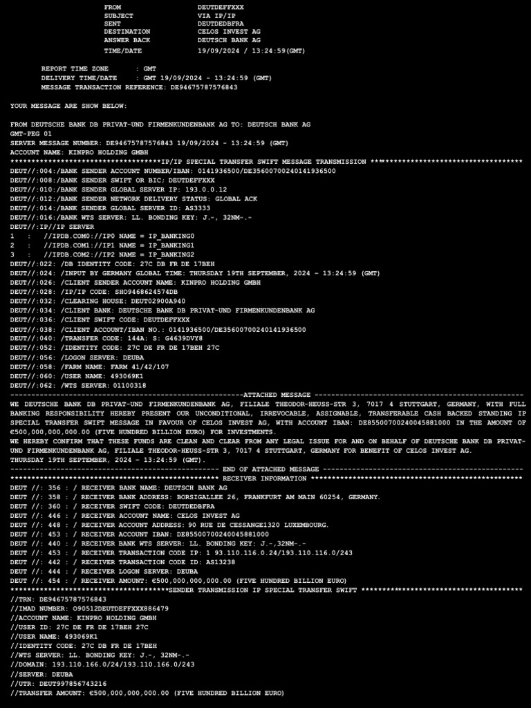 IP 500B KINGPRO | PDF | Banking Technology | Banking