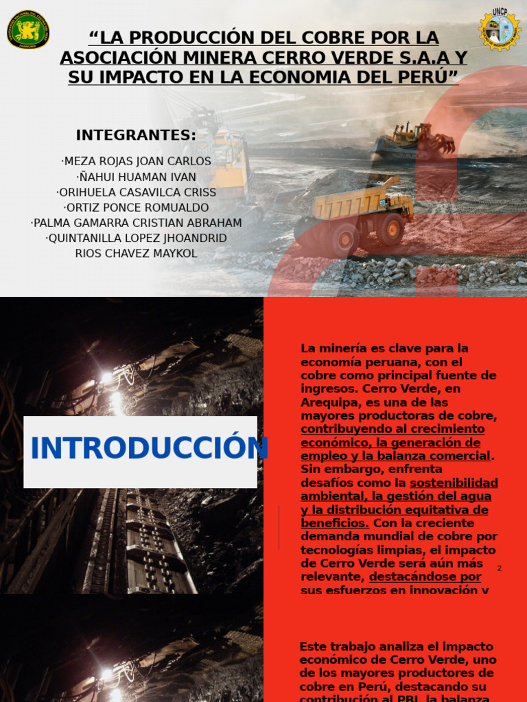 Teem Cerro Verde | PDF | Minería | Perú