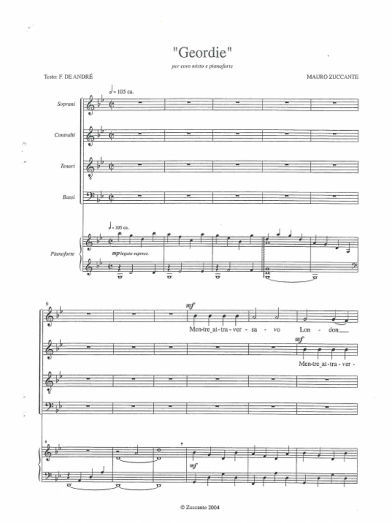 Geordie - Zuccante | PDF