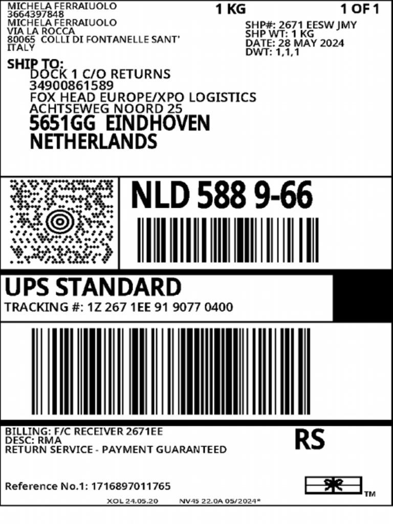Return Label | PDF