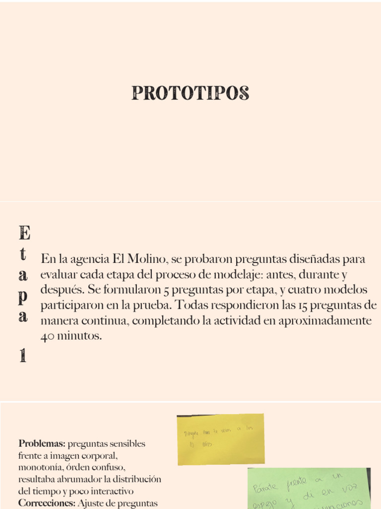 presentacion prototipos | PDF