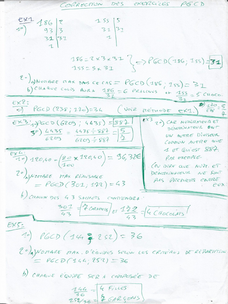 correctION exo entrvvbch | PDF