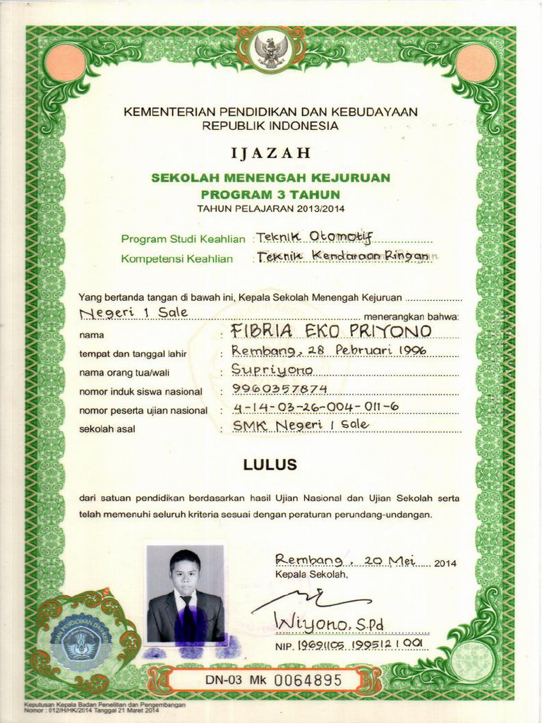 Fibria Eko Priyono | PDF