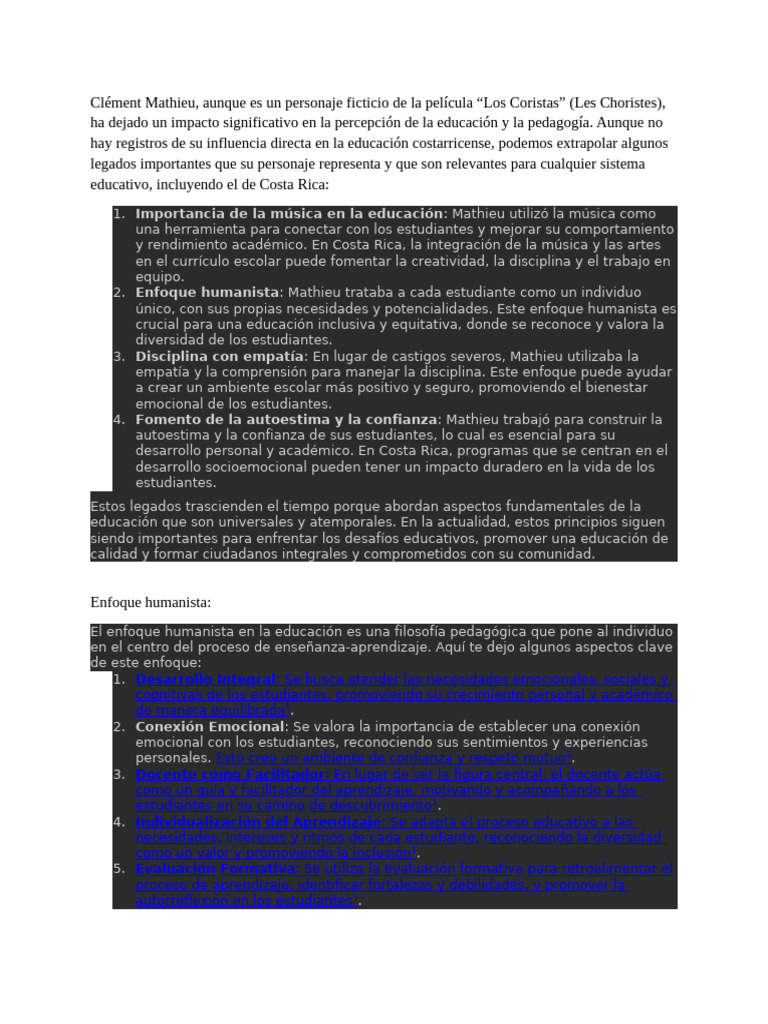 Clément Mathieu NNNNNNNNNNNNNNNNNNNNNNNNNNNNNNNNN | PDF | Enseñando ...