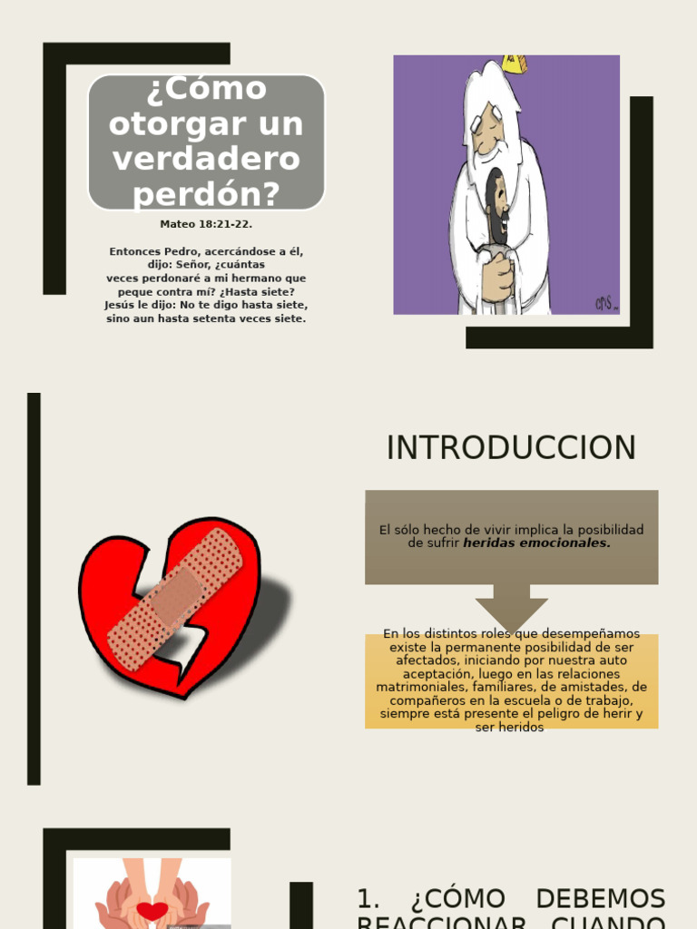 Cómo Otorgar Verdadero Perdón | PDF