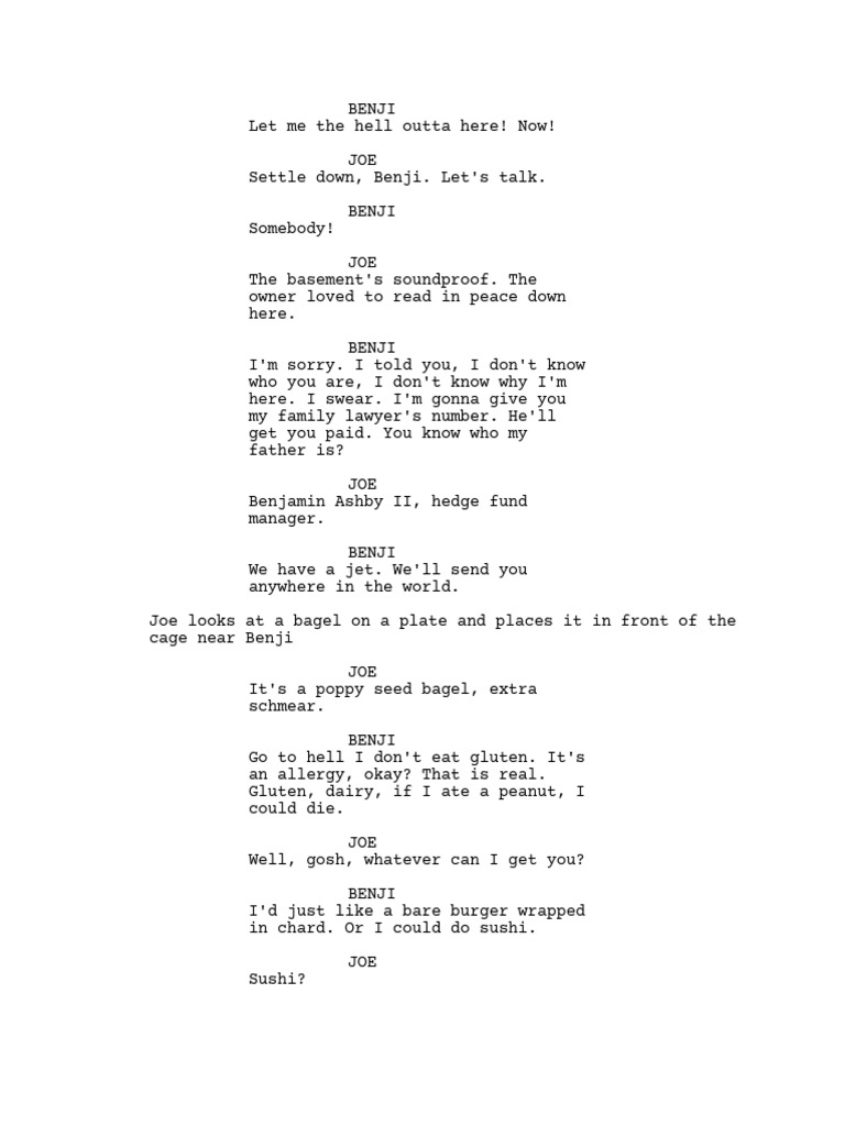 Grant&Tahj_Joe-Benji_You | PDF