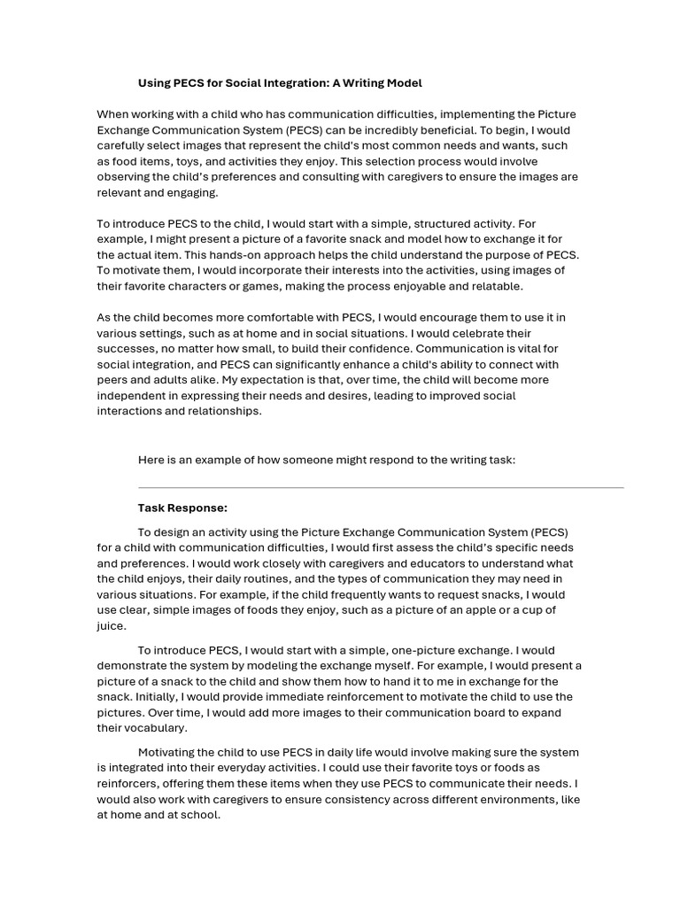 Writing Test Example 1 | PDF | Cognitive Science | Psychology