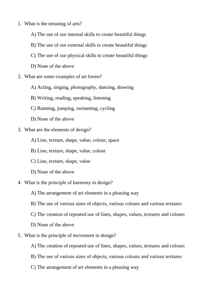 Basic 4 CCA | PDF | Shape | Texture Mapping