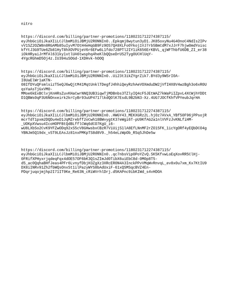 Nitro | PDF