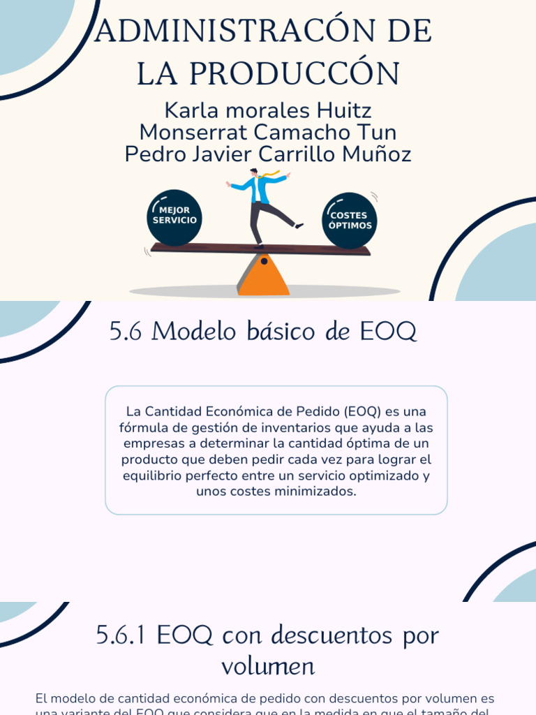 5.6 Modelo Básico de EOQ | PDF