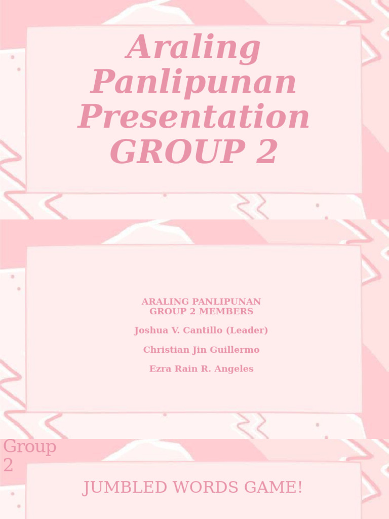 Group 2 Presentation (1) | PDF