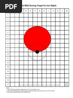 Red Dot Target 25 Yards | Projectile Weapons | Firearm Components