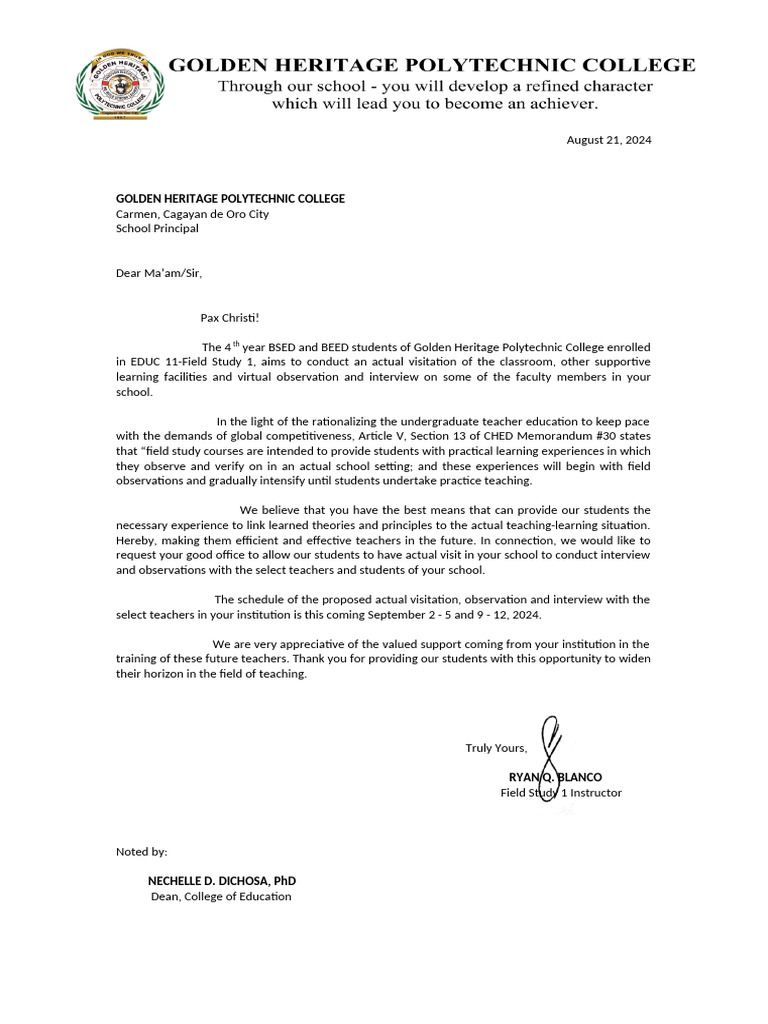 Request-Letter-for-FS | PDF