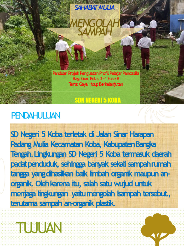 Materi Bu Sri Rahayu - P5 KELAS 4 SEMESTER 2 | PDF