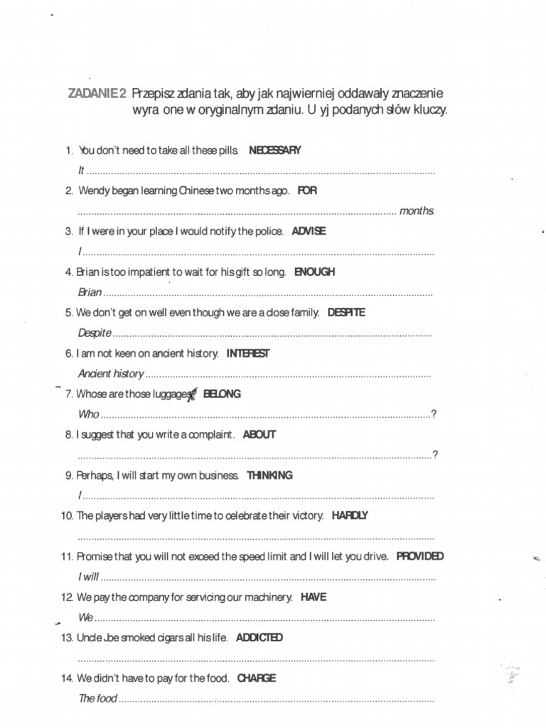 matura transformacje | PDF