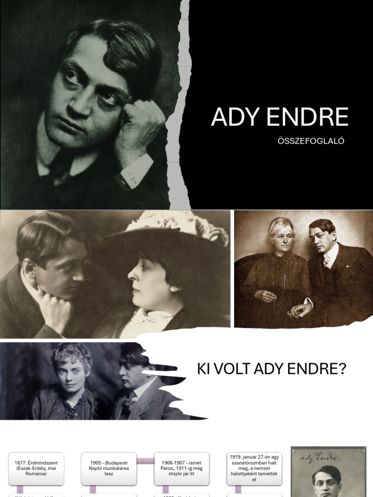 Ady - Összefoglaló | PDF
