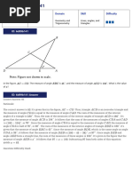 Geom and Trig Answers | PDF | Triangle | Circle