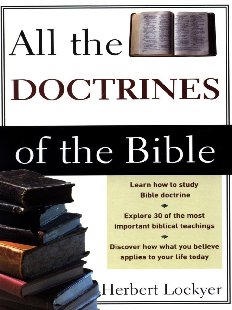 All The Doctrines of The Bible - Herbert Lockyer | PDF | Revelation | Jesus