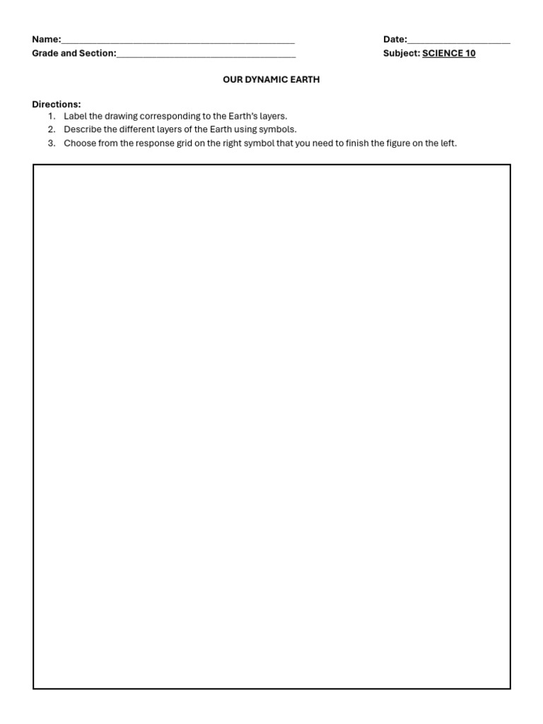 Our Dynamic Earth | PDF