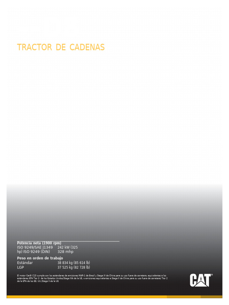 TRACTOR-D8 (1) | PDF | Tractor | Residuos