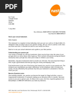 Beware of Pension Scams: NEST, Nene Hall, Lynch Wood Business Park, Peterborough, PE2 6FY T ...
