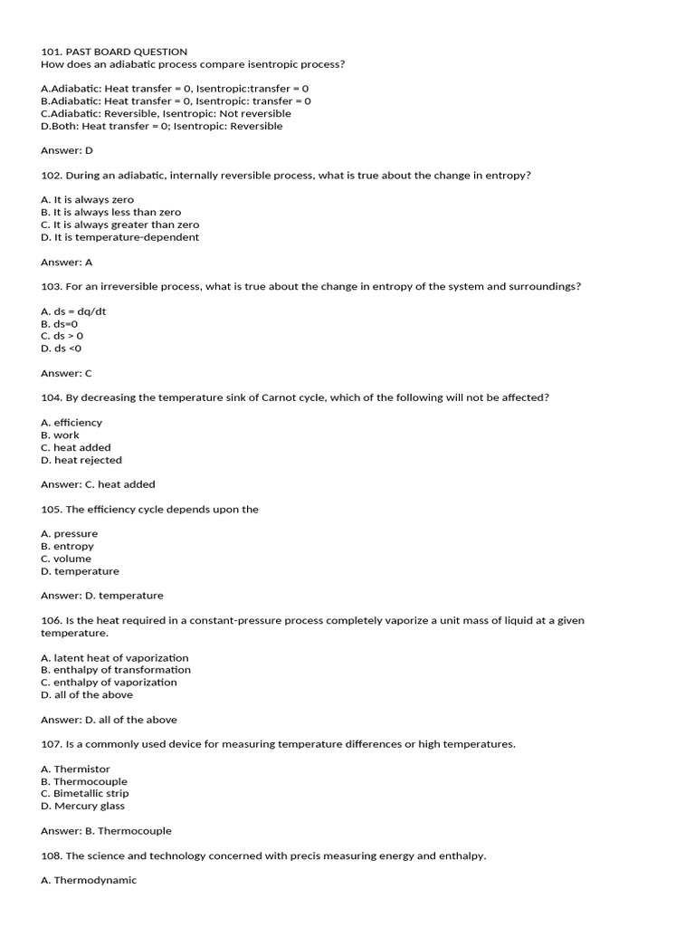 101-150 | PDF | Entropy | Heat