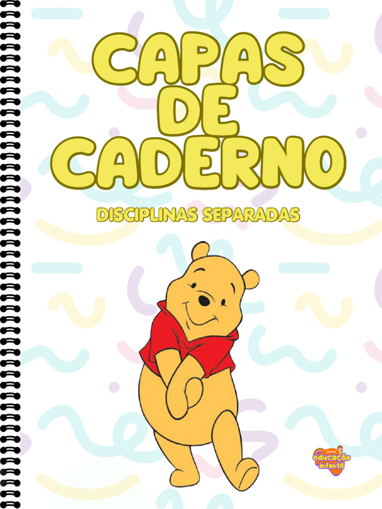 Capas de Caderno para Disciplinas | PDF