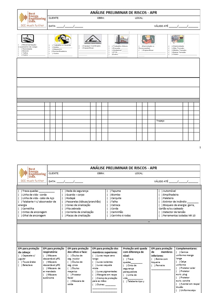 Modelo De Apr 2023 Pdf Pdf