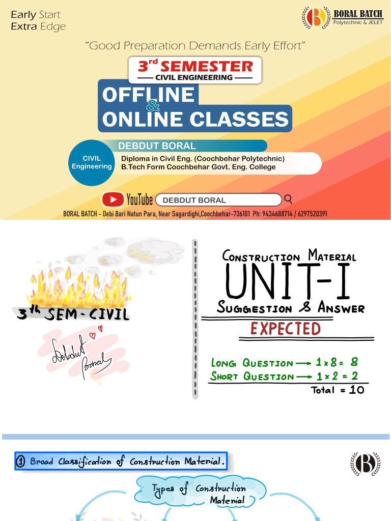 3rd Sem - DCE - Unit 1 | PDF