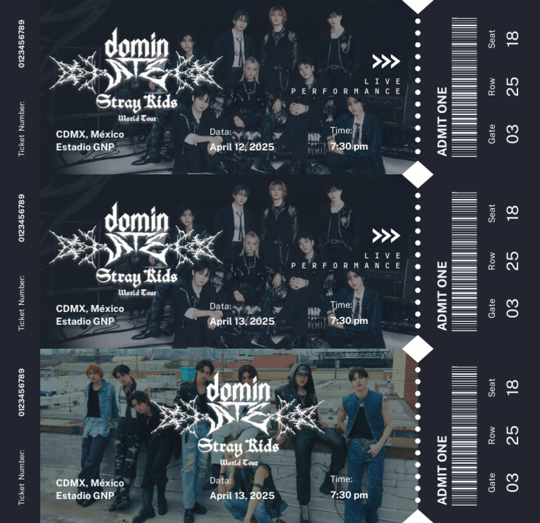 Live Show Tickets: CDMX 2025 | PDF