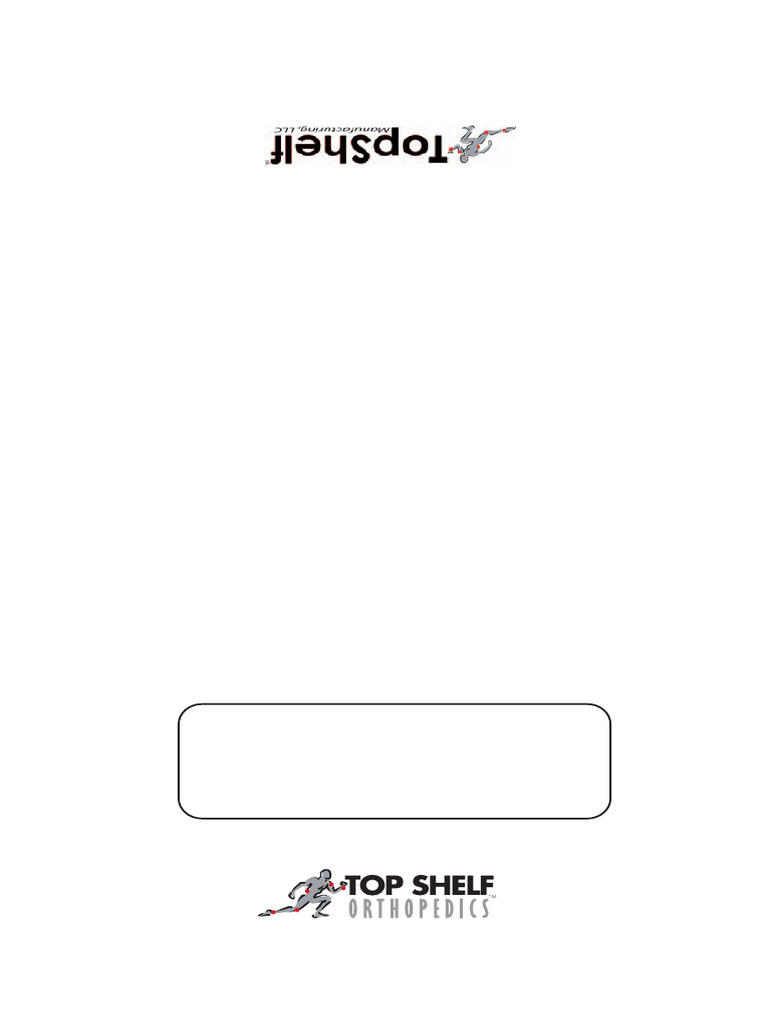 Universal Knee Immobilizer DFU | PDF