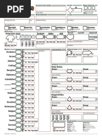 Starfinder 2e Character Sheet | PDF | Role Playing Games