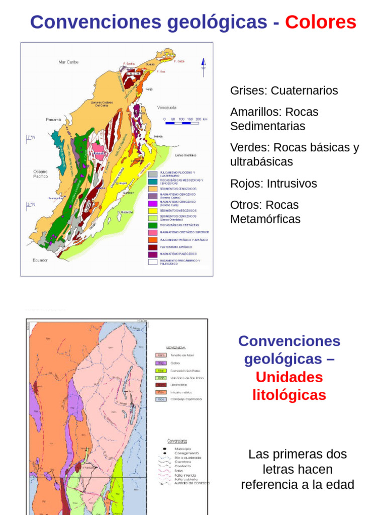 CampoI Convenciones Libreta | PDF | Geología | Roca (geología)