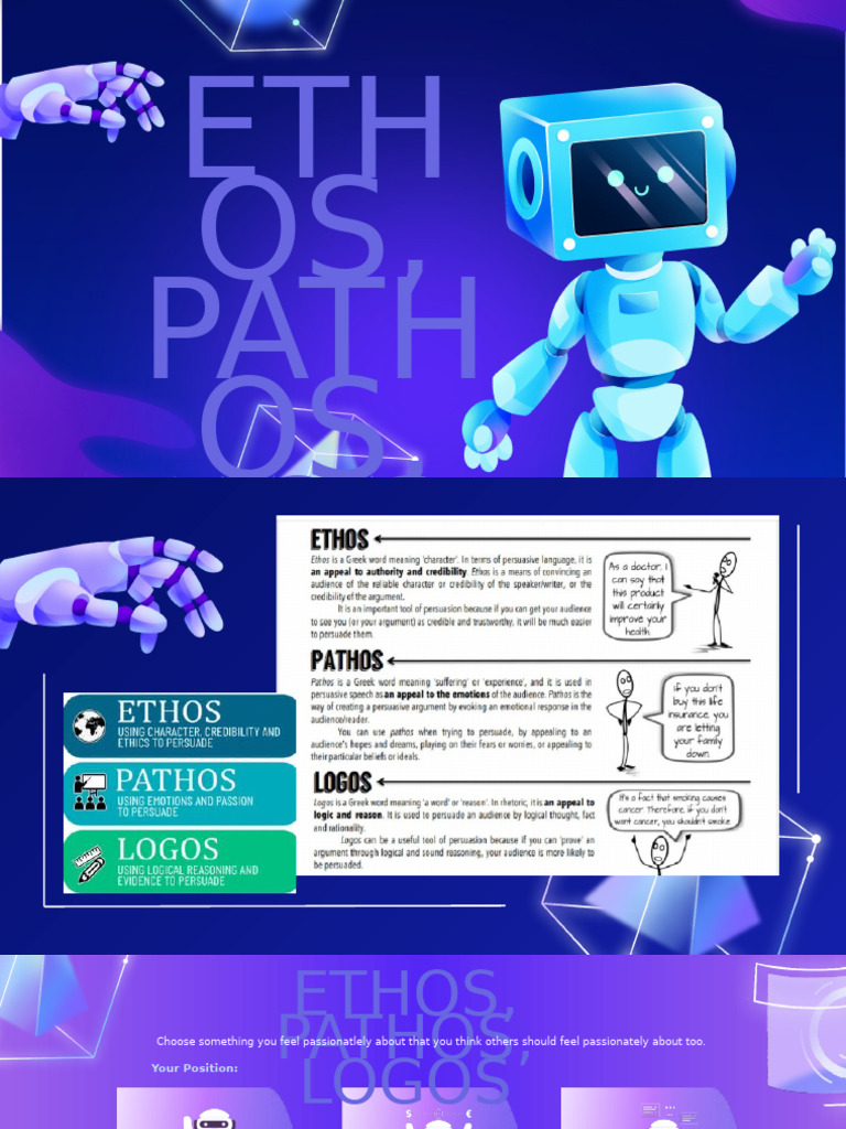 Ethos, Pathos, Logos | PDF